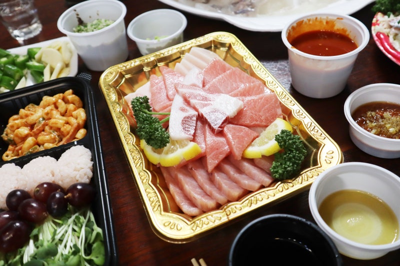속초참치 현지인맛집 구성이 푸짐한 우리동네참치정육점 속초점 네이버 블로그