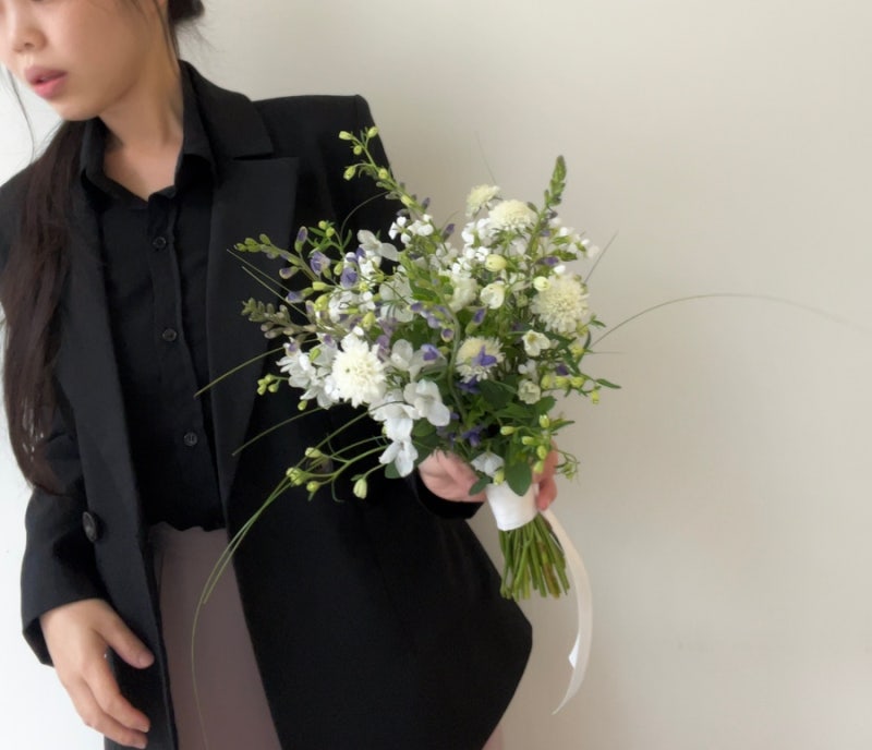 대전 촬영부케 웨딩부케 들꽃부케 원신흥동 도안동꽃집 아뜰리에꽃자리 네이버 블로그
