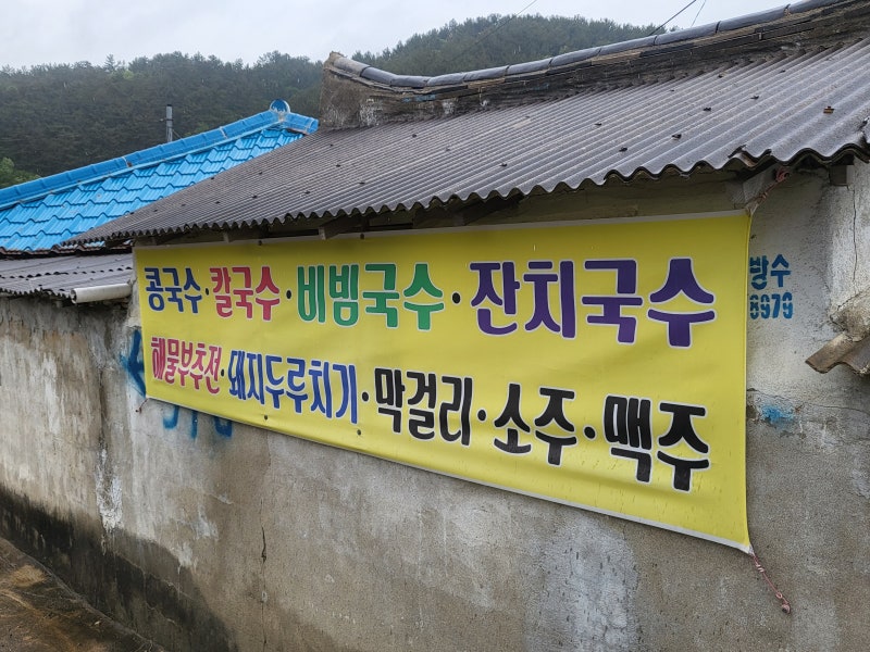 영덕 국수집 블루로드 맛집 대탄엄마국수 현지인만 아는 식당 네이버 블로그