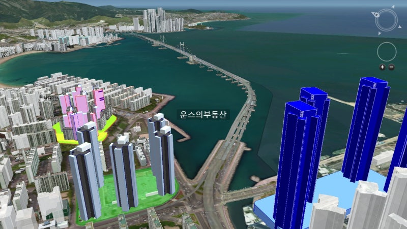 부산 수영구 남천동 메가마트 부지남천푸르지오써밋 3d가상건물 조감도230509 네이버 블로그