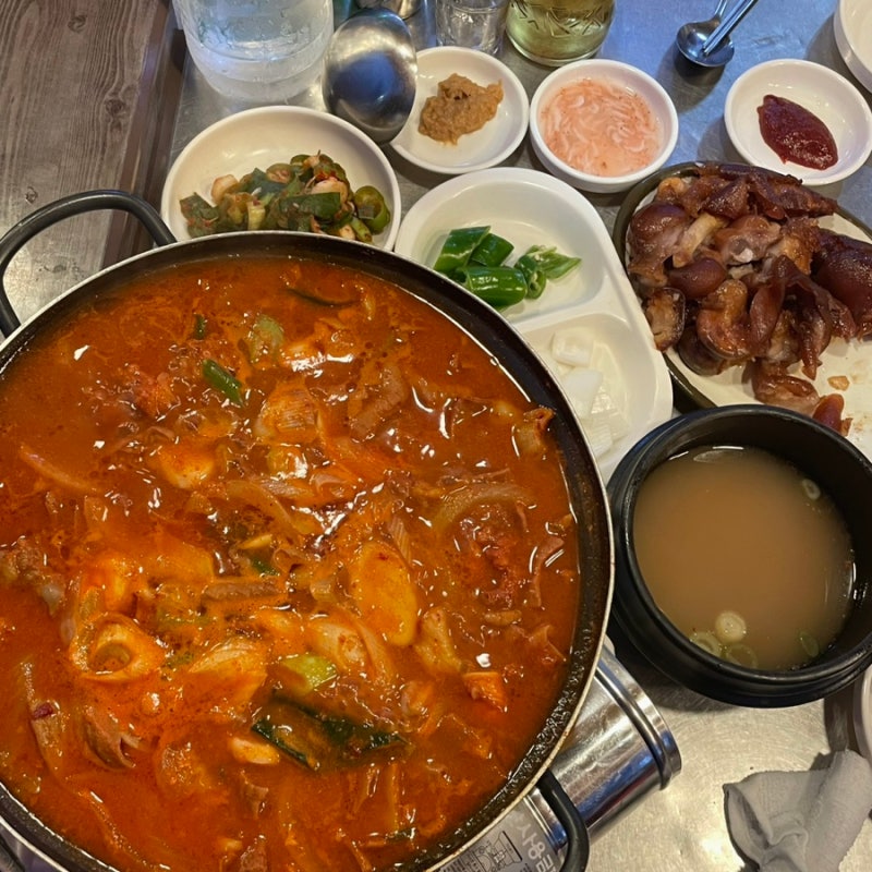 대전 곱창전골 맛집 대전 웨이팅 필수인 중리동 맛집 오문창순대국밥 후기 네이버 블로그