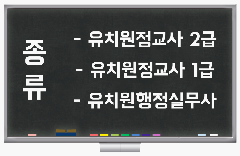 유치원교사 자격증 종류 및 취득방법 유치원정교사 2급1급 유치원행정실무사 네이버 블로그