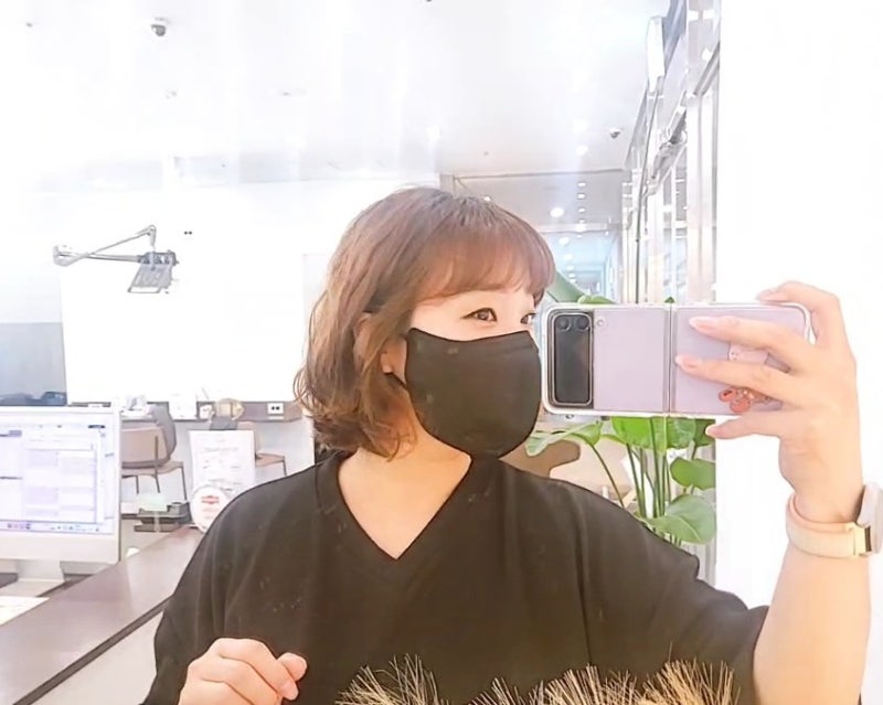 송도미용실 송유헤어 아줌마도 레이어드컷 예쁜펌 가능합니다 네이버 블로그
