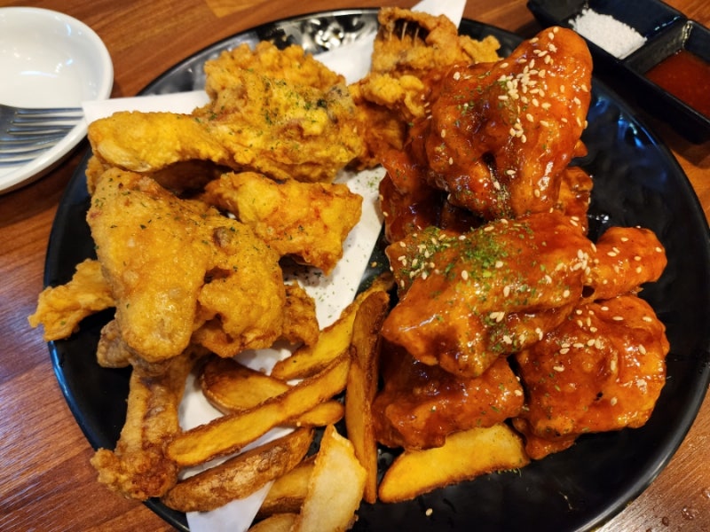 바다보며 치맥 즐기는 포항 영일대 청춘통닭 네이버 블로그