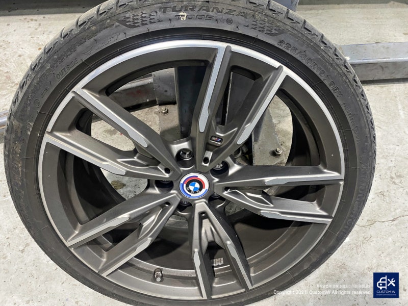 BMW M440i 컨버터블 19인치 792M 블랙 유광 휠도색 : 네이버 블로그
