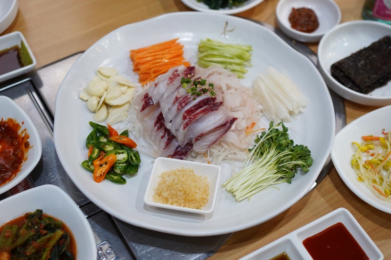 영등포 횟집 단체 회식장소 해물명가 구룡포 네이버 블로그