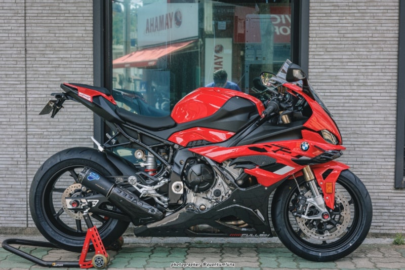 23년식 Bmw S1000rr 레이싱 팩 레드 신차 튜닝 풀식스카본 라이테크 떼르미뇨니 블랙에디션 장착 네이버 블로그