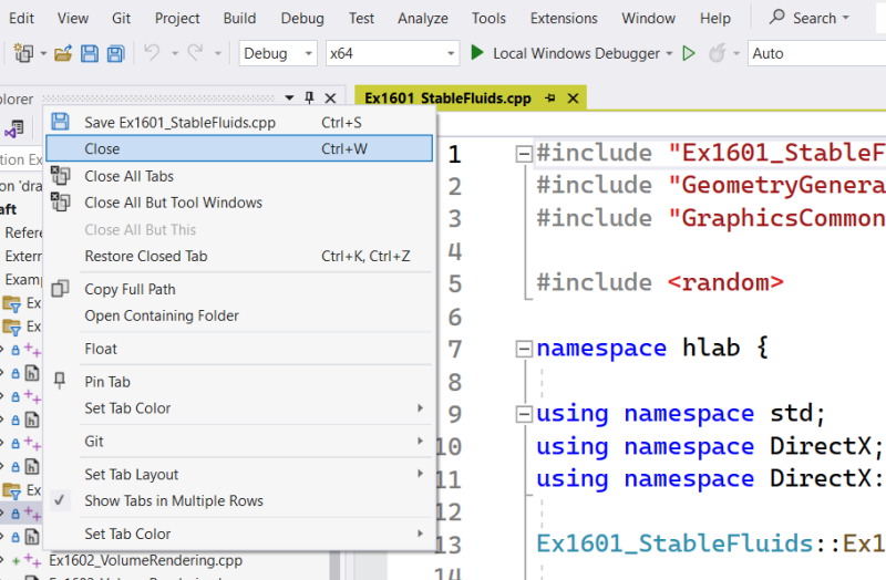 Visual Studio 2022 탭 닫기 단축키 변경 : 네이버 블로그