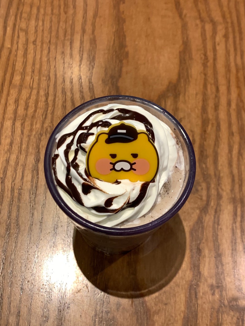 스타벅스 얼 그레이 카카오 초코 프라푸치노 녹차푸딩 먹고왔어요 네이버 블로그
