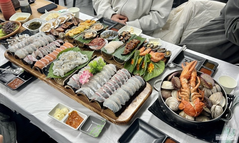 구읍뱃터 어시장 횟집 맛집 영종수산윤미네 15만원 스페셜세트 네이버 블로그