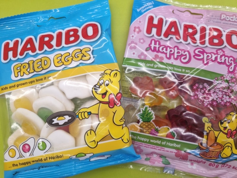 CU신상하리보젤리:하리보계란후라이,하리보해피스프링(HARIBO fried eggs,happy spring,편의점신상젤리 ...