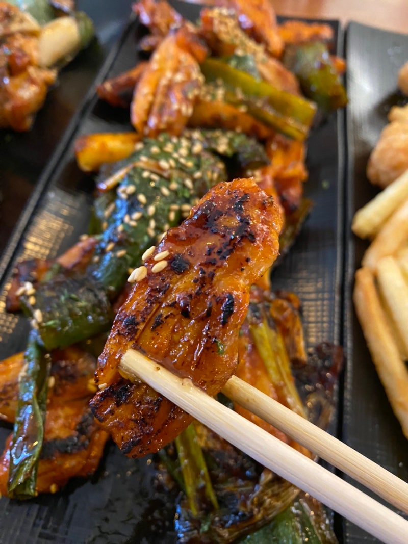 대구종로치킨맛집 불맛을 느낄 수 있는 화락바베큐치킨 대구1호점 후기 네이버 블로그