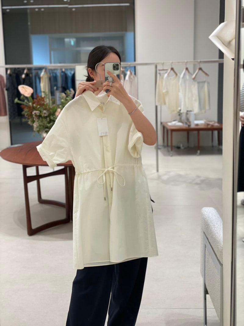 더현대 시에 (SIE) : 러플 헴 맥시 드레스, 케이트 스트링 셔츠 드레스, 토브 스커트 : 네이버 블로그