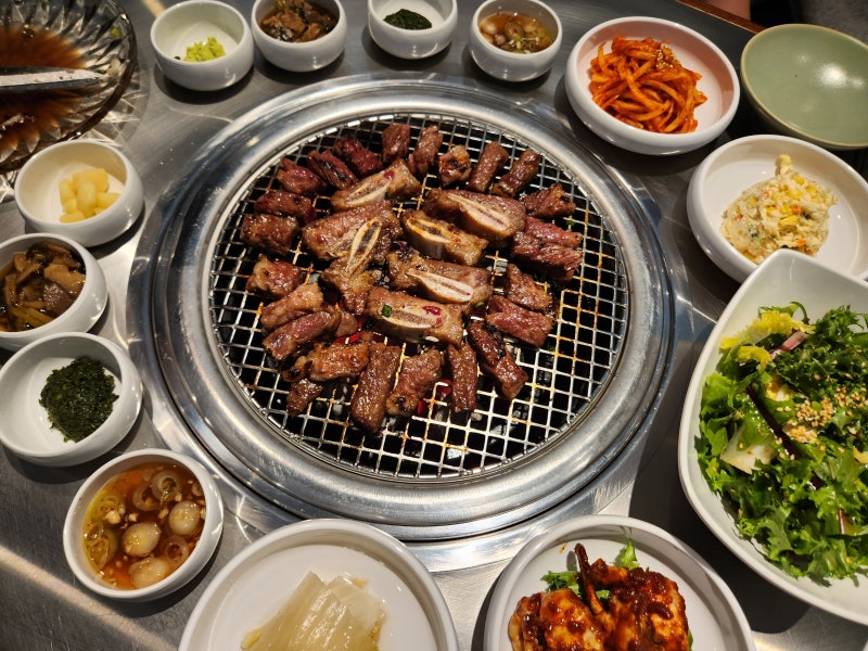 전주 맛집 추천 신시가지 맛집 청기와타운 전주신시가지점 La갈비 구워주는 집 점심특선 혜자로움👍👍👍 네이버 블로그