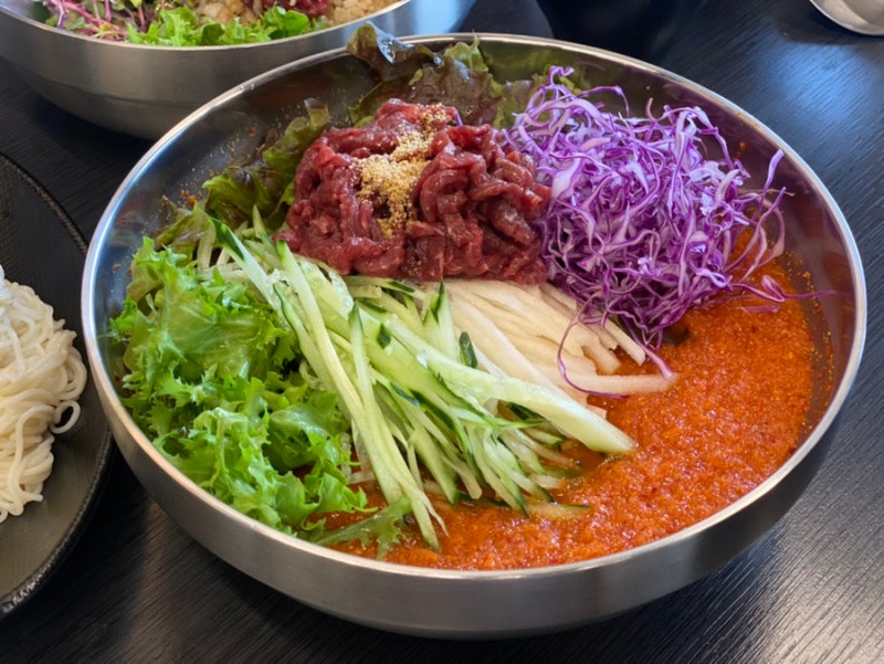 울산 육회비빔밥 맛집 굴화길 네이버 블로그