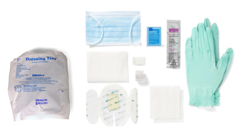 중심정맥관(CVC, Central venous catheter, C-line) 소독방법, Tegaderm CHG : 네이버 블로그