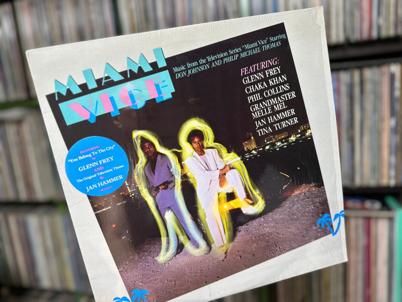 미드 OST / Jan Hammer(얀 하머) - Miami Vice Theme (Album, LP) : 네이버 블로그