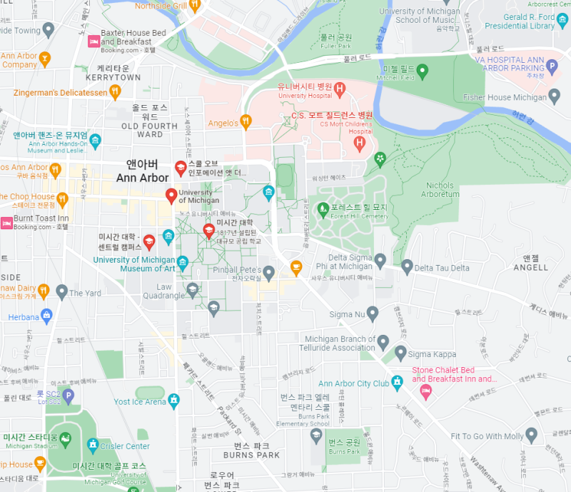 [미국대학유학] 미시간대학교 앤아버 캠퍼스 (The University of Michigan, Ann Arbor Campus ...