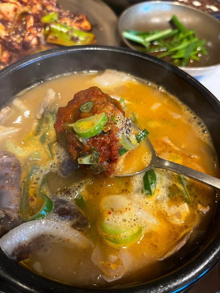청와옥 본점 순대국밥과 동해오징어 숯불구이 줄서는 식당 순대국 맛집 방이동맛집 네이버 블로그
