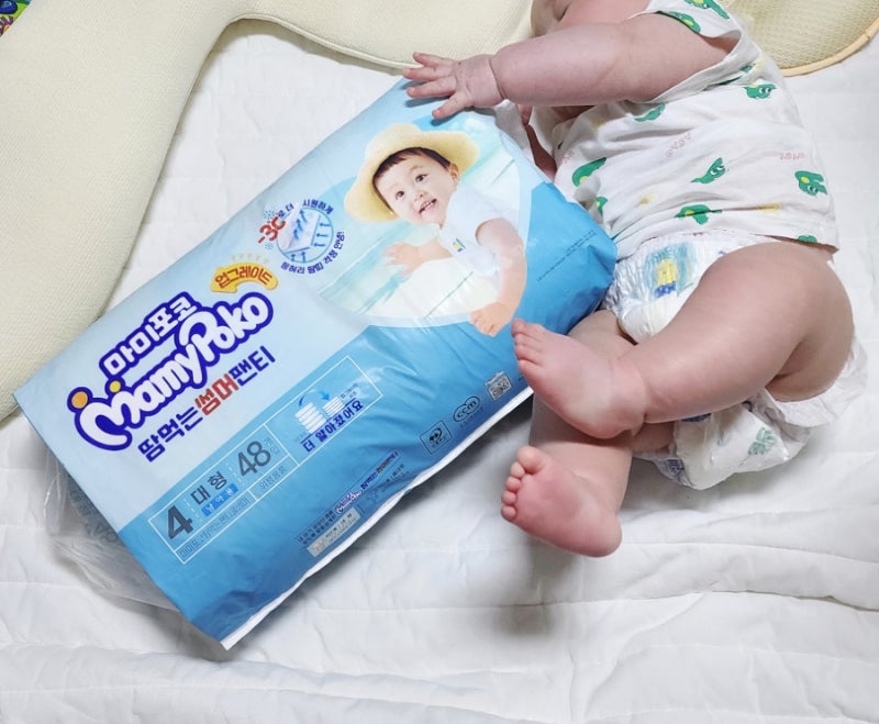 마미포코 땀먹는썸머팬티 여름기저귀 뽀송뽀송해요 네이버 블로그