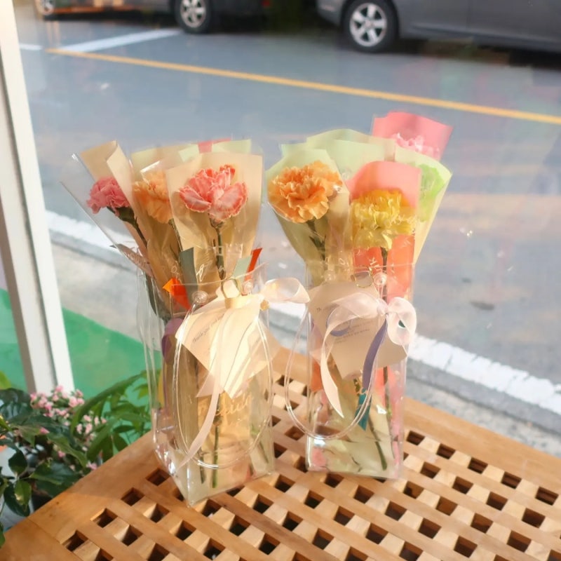 스승의날 ️ 카네이션꽃다발 한송이포장 창원꽃집 마산꽃집 내서꽃집 삼계꽃집 호계꽃집 함안꽃집 중리꽃집 현동꽃배달 신마산꽃배달