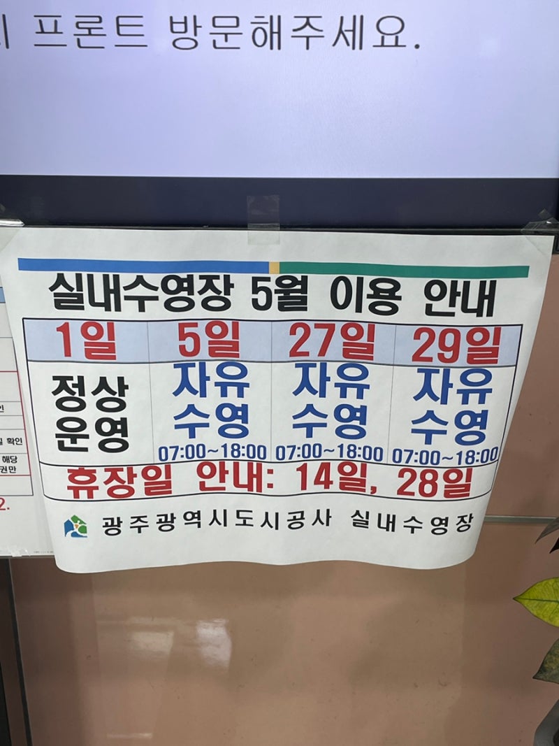 [수린이 챌린지] 주말엔 자유수영(feat. 광주 염주체육관 수영장) : 네이버 블로그