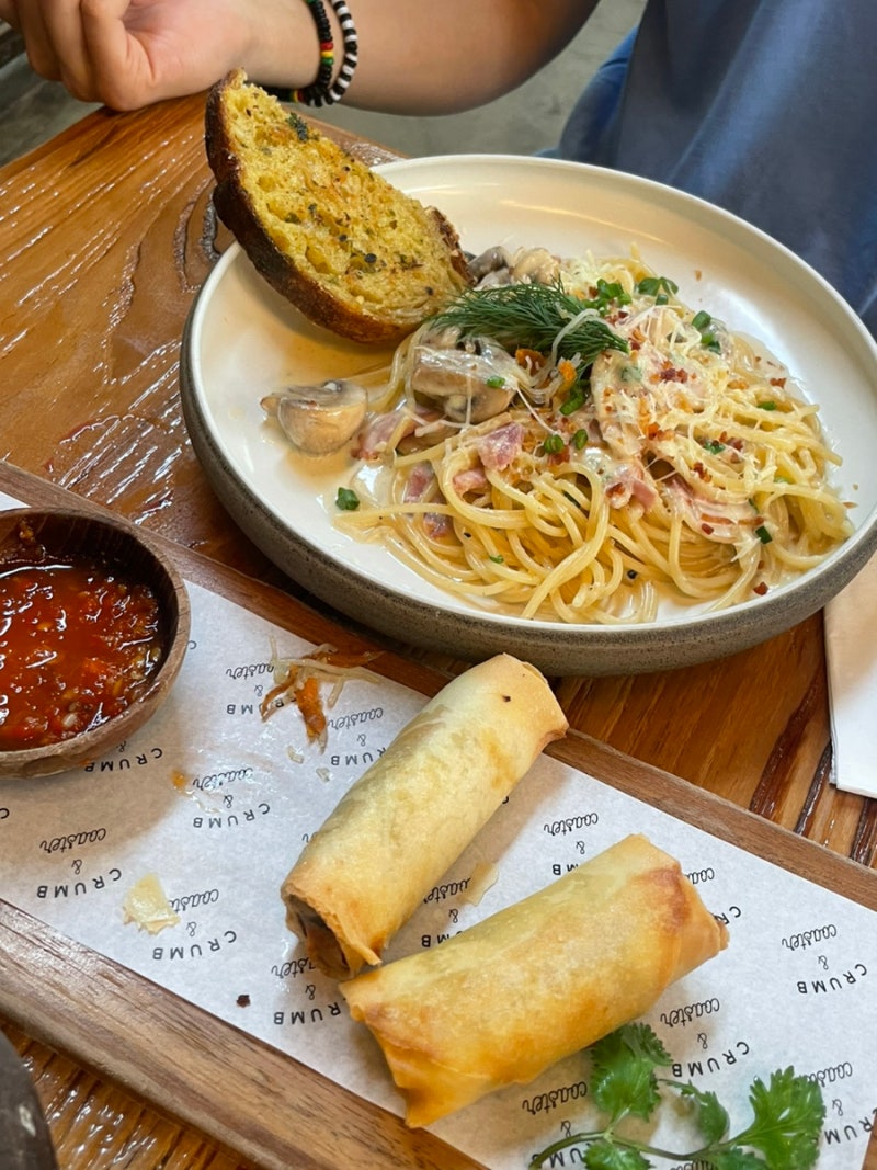 발리신혼여행2 꾸따ㅣ크럼앤코스터 Crumbandcoaster 여행중 2번 방문한 스무디볼브런치 맛집 네이버 블로그