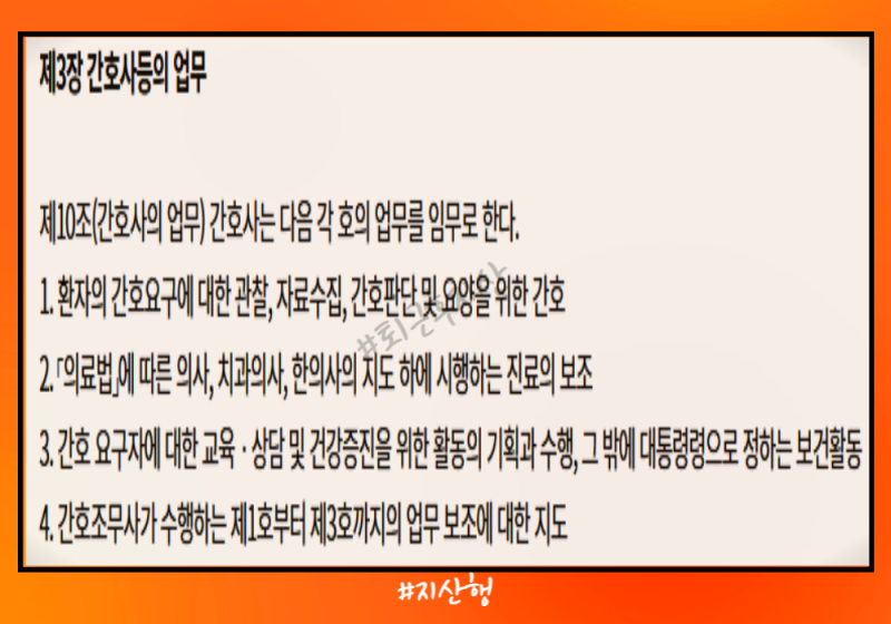간호법 내용 제정에 따른 쟁점 간호사 의사 간호조무사 네이버 블로그