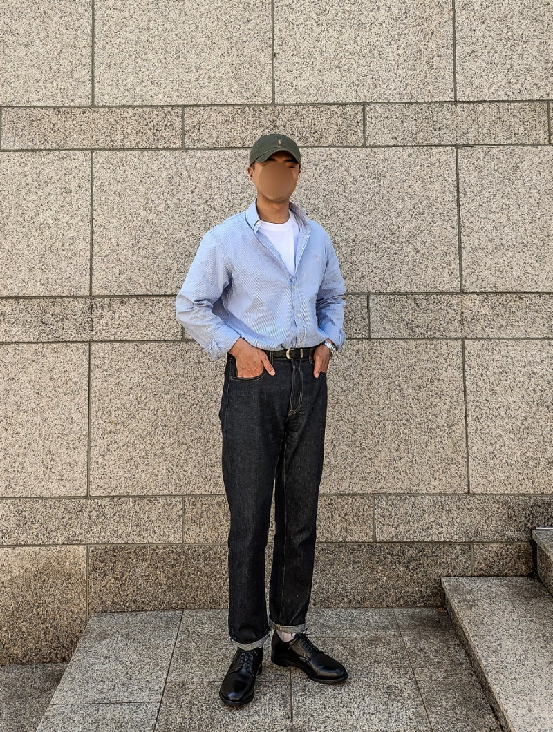 폴로 랄프로렌 시어서커 셔츠 사이즈 팁 그리고 폴로 모자 코디 네이버 블로그