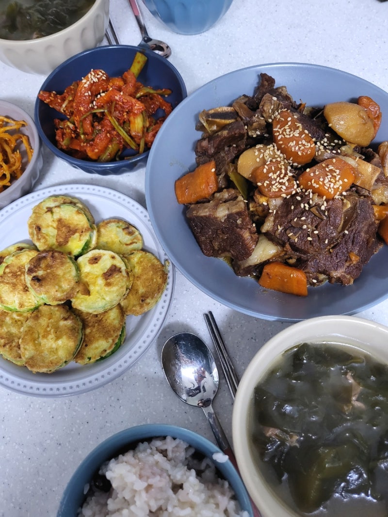 남편 생일상 메뉴 2시간 소요 생일 상차림 대성공 네이버 블로그