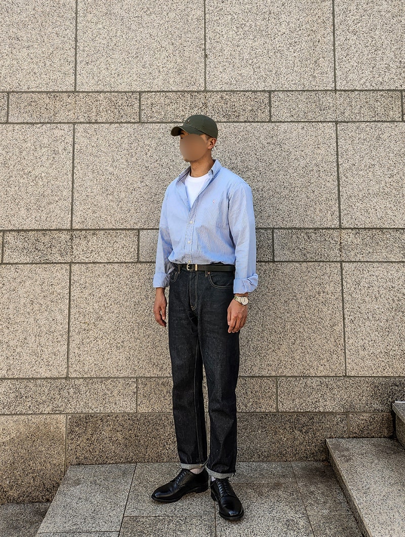 폴로 랄프로렌 시어서커 셔츠 사이즈 팁 그리고 폴로 모자 코디 네이버 블로그