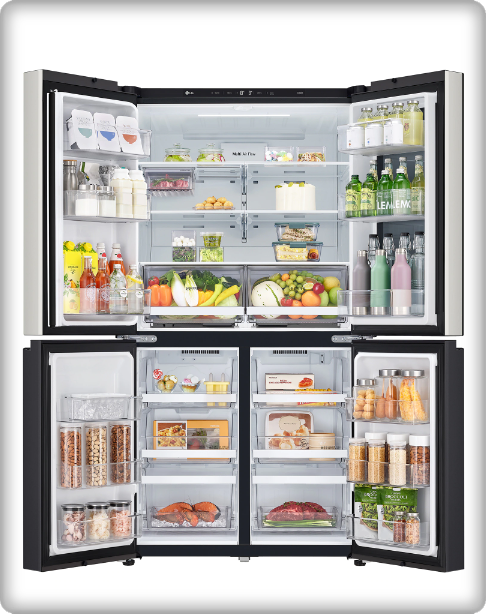 T873MGB312 엘지 노크온 lg 디오스 오브제 4도어 냉장고 870 색상 선택 가격 꿀혜택 : 네이버 블로그