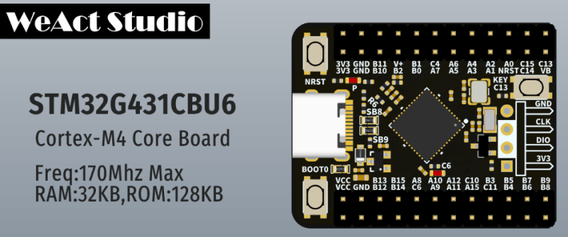 STM32G431CBU6 개발 보드 자료 : 네이버 블로그