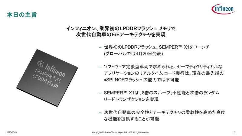 인피니언, 차량용 저전력 LPDDR 플래시 메모리 출시… "업계 최초" : 네이버 블로그