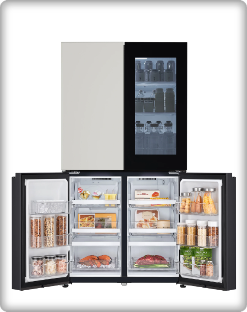 T873MGB312 엘지 노크온 lg 디오스 오브제 4도어 냉장고 870 색상 선택 가격 꿀혜택 : 네이버 블로그