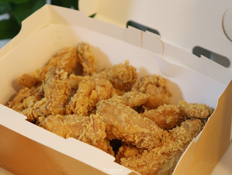 Bhc치킨 더블팝 순살 양념 가정의 달 기념 치킨 파티 후기 네이버 블로그