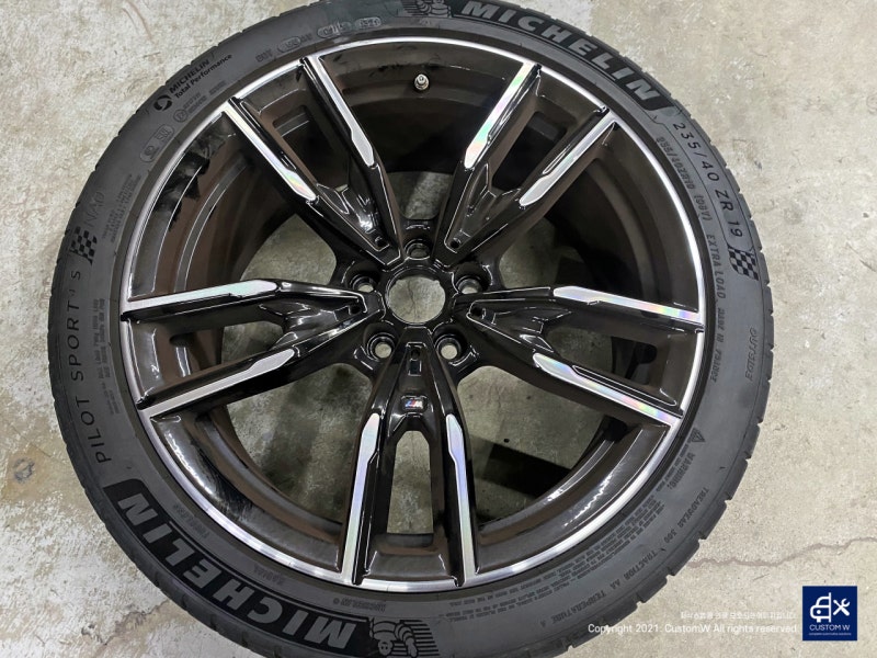 BMW G20 M340i 792M 다이아몬드 컷팅 휠수리 휠복원 : 네이버 블로그