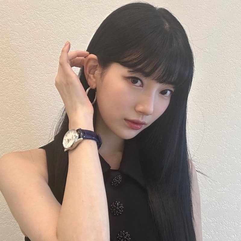 여자 앞머리 얼굴형에 맞는 스타일 수지 히메컷 앞머리펌 아이린 아이유 세미 풀뱅 시스루뱅 네이버 블로그