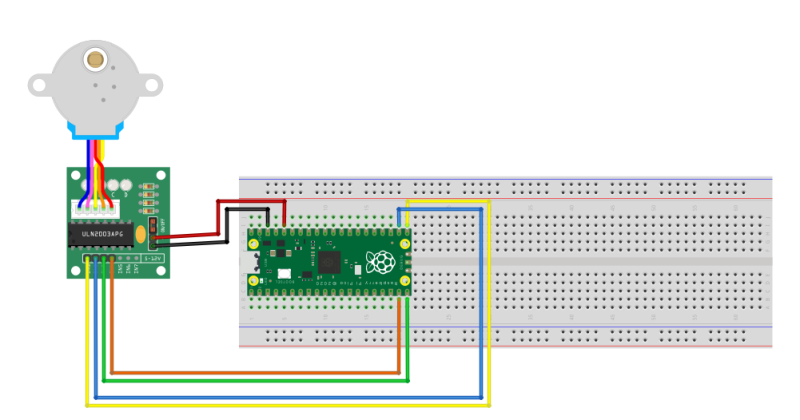 스테퍼모터(stepper motor) / Raspberry Pi Pico MicroPython : 네이버 블로그