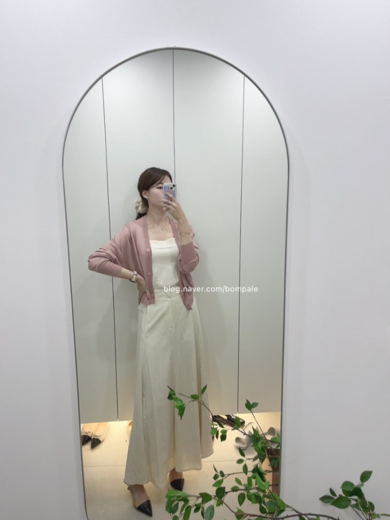시에 Sie 언박싱and코디 시에 셀브릿지 스커트 맥시 브라운크림 시에 아르 소프트 슬리브리스 시에 썸미니 네이버 블로그