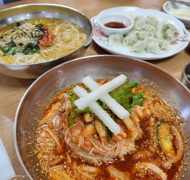 부산 스포원파크 맛집 손영환 비빔국수칼국수 네이버 블로그