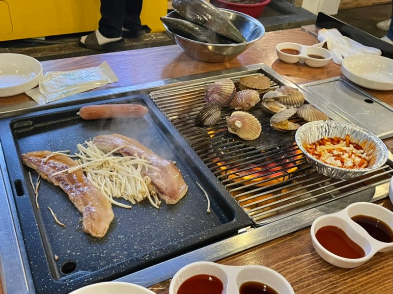 소래포구 맛집 소래포구 조개구이and 돼지고기 무한리필 ‘도깨비 조개구이 술이 술술 네이버 블로그