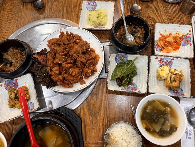 삼성역 한식 맛집ㅣ삼성족발 우렁쌈밥 대치동 점심 밥집 네이버 블로그