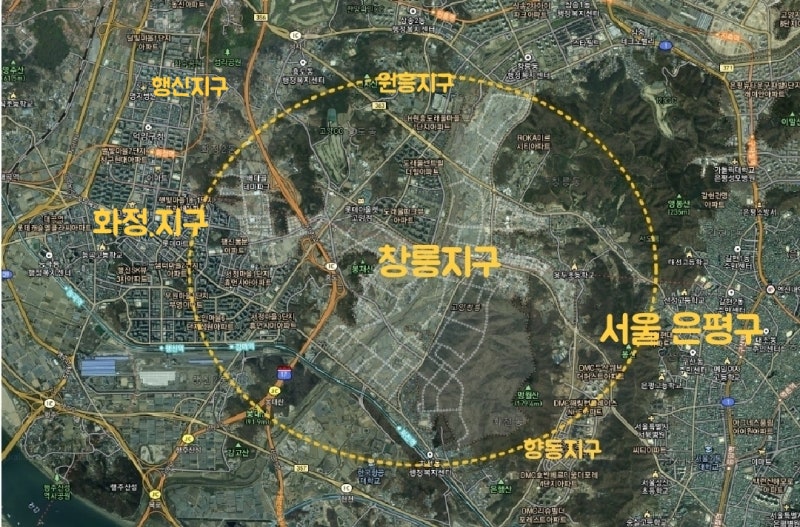 3기 신도시 고양시 창릉지구 위치와 규모 진행 상황 네이버 블로그