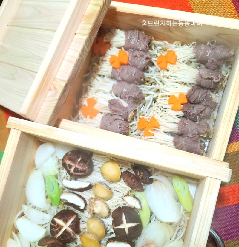 편백찜 요리 만들기 편백찜기 세이로무시 뜻 손님초대요리 네이버 블로그