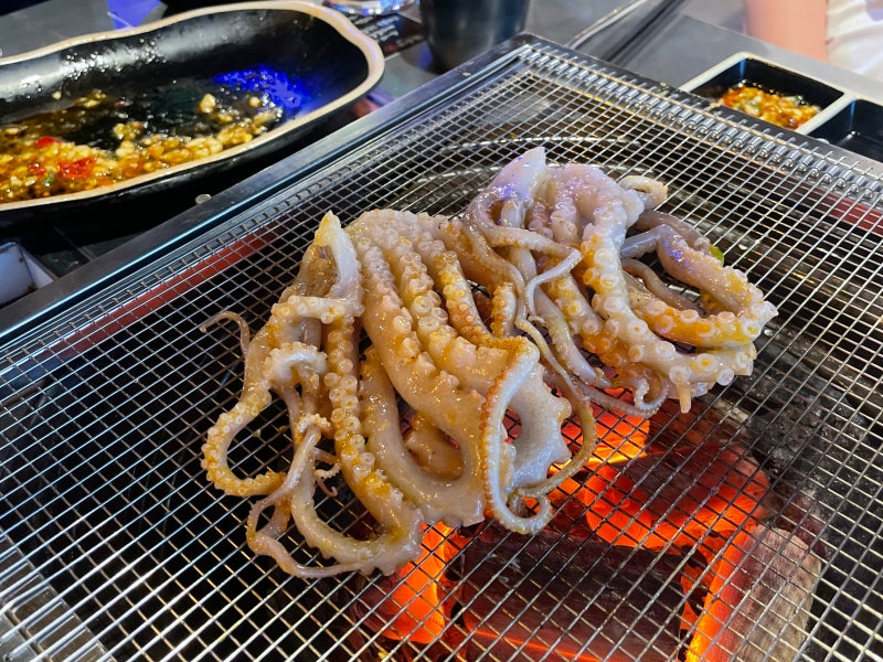 방이동 한식 숯불구이 포차 조명탄 송파구청점 네이버 블로그