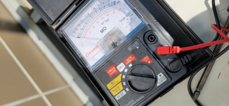 인천 남동공단 냉동창고 저온저장고 수리사례, "누전차단기 작동합니다" SUN ELECTRONICS SP-305TCFM ...