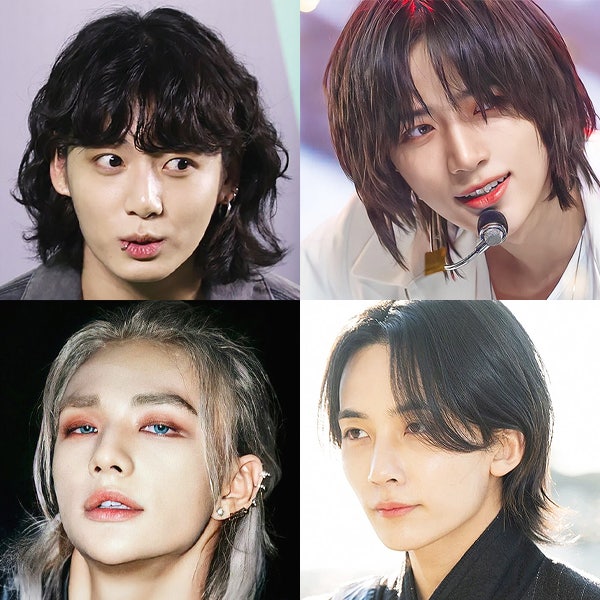 남자단발 장발펌 정국머리 등 예쁜 남자아이돌머리 Zip 네이버 블로그