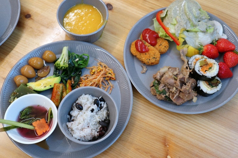 완주 여행 푸짐하고 맛있는 식당 용진로컬푸드 한식뷔페 네이버 블로그