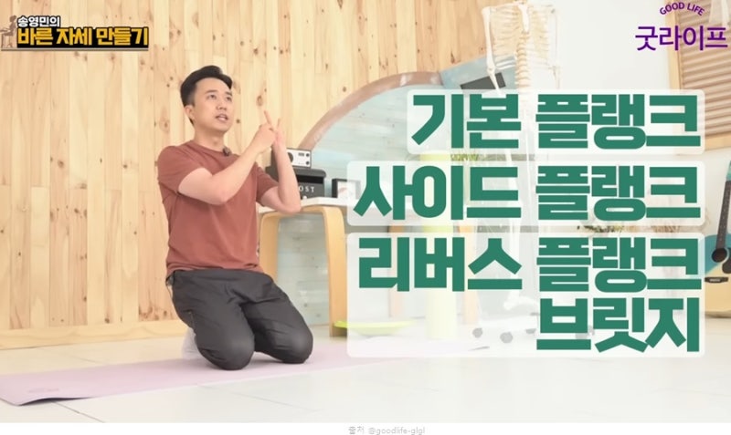 허리에 좋은 코어 강화 운동 플랭크 자세 효과 응용 종류사이드 브릿지 30일챌린지 네이버 블로그